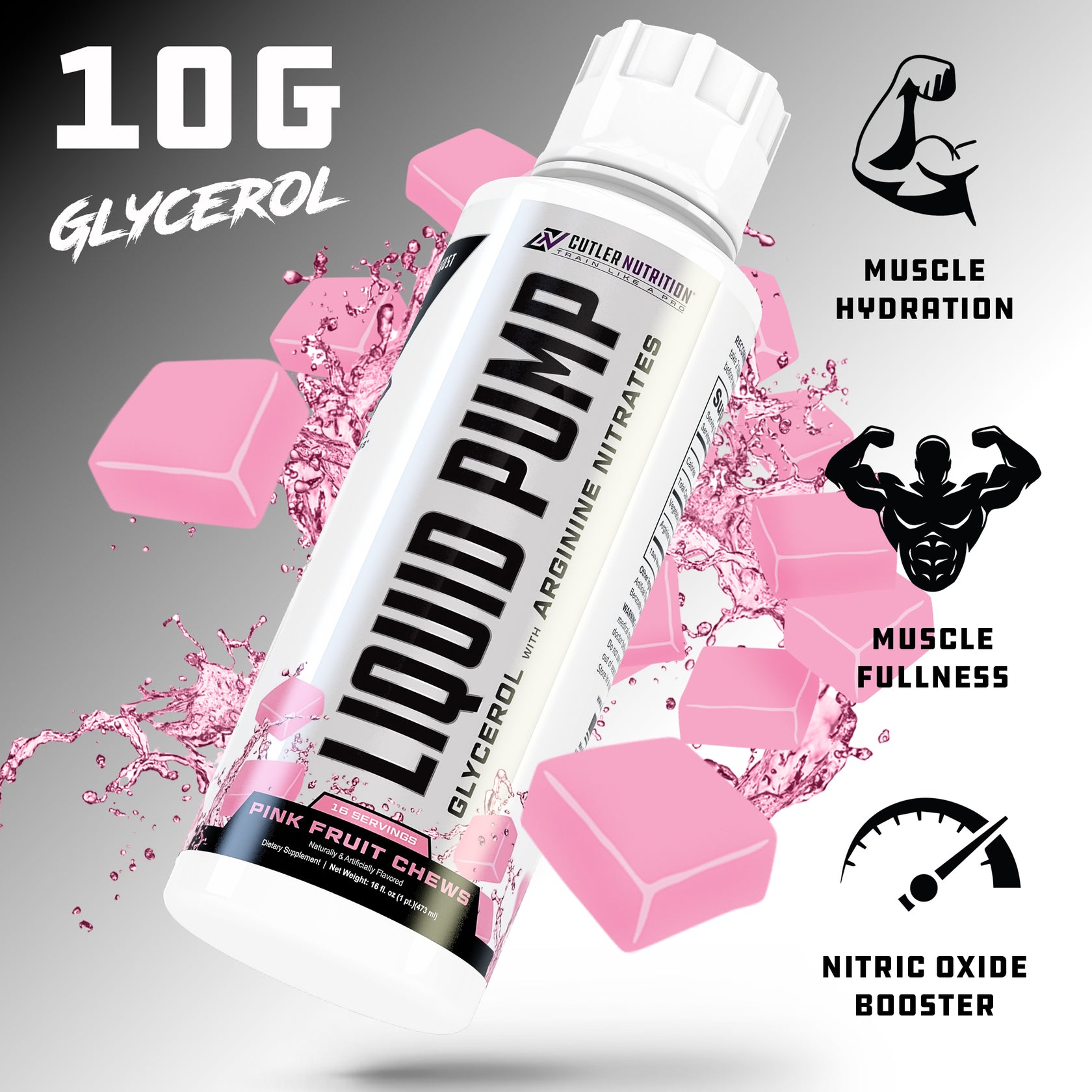 Liquid Pump: Liquid Glycerol with Arginine Nitrates – Cutler Nutrition