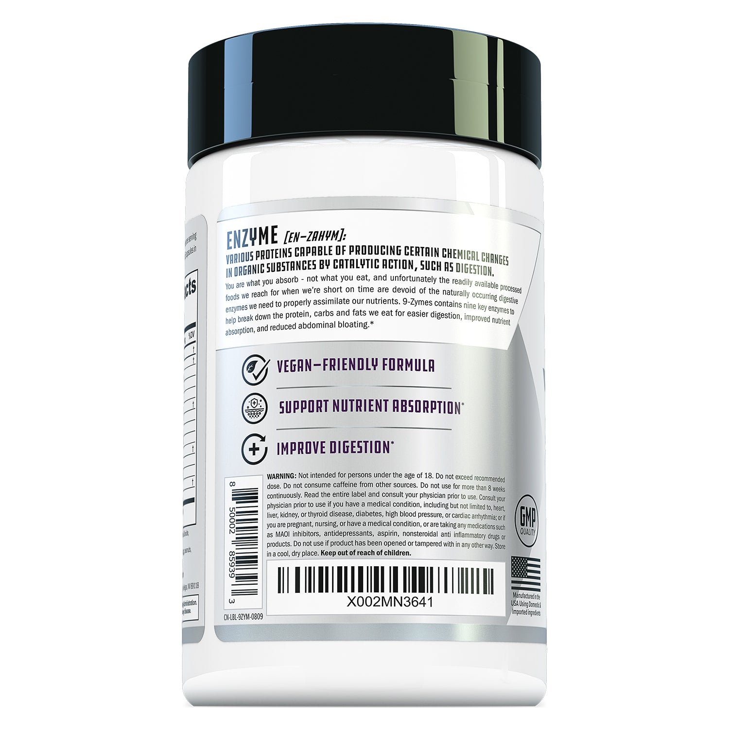 9-ZYMES Digestive Enzymes – Cutler Nutrition