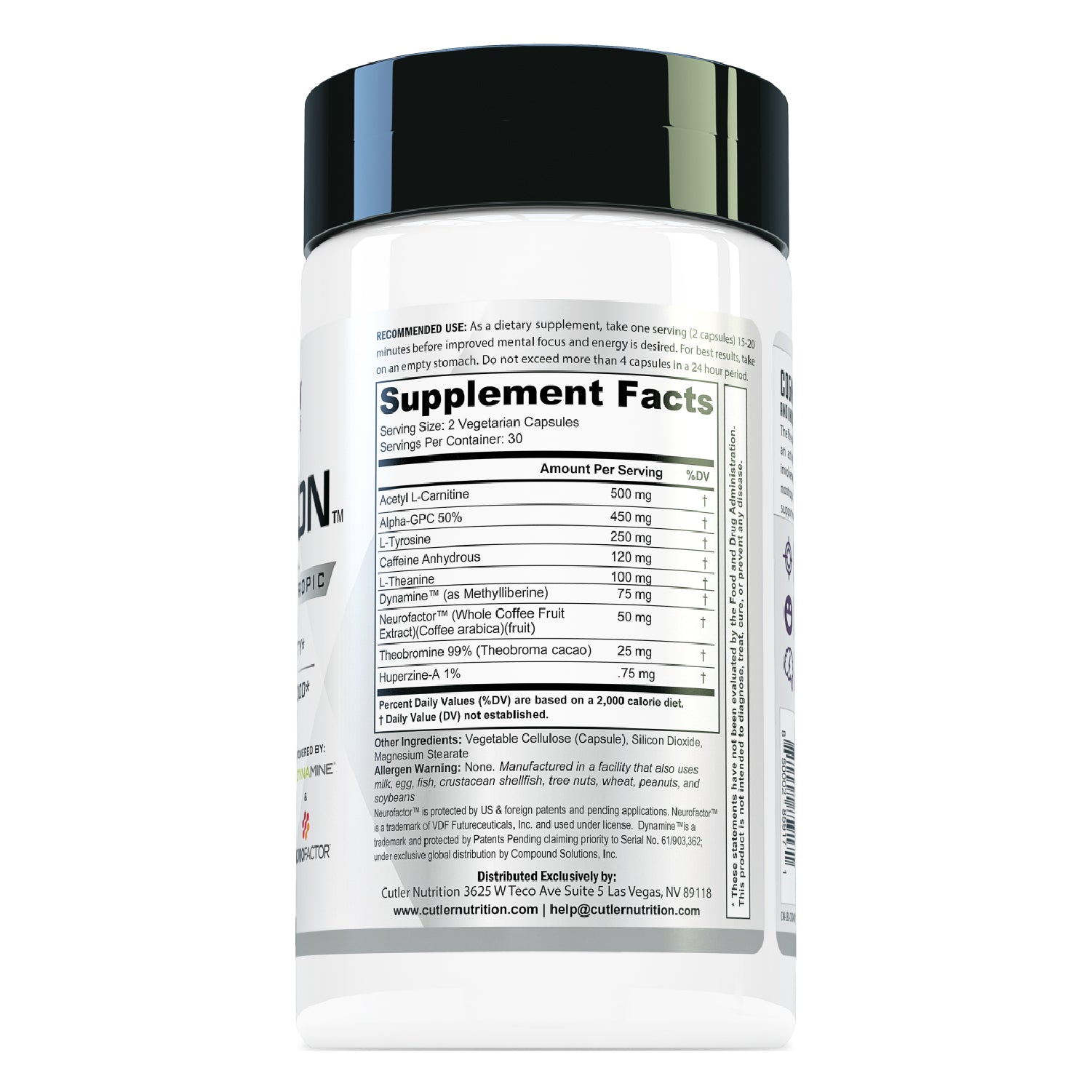 COGNITION NOOTROPIC | Jay Cutler Focus Supplement – JayCutler.com