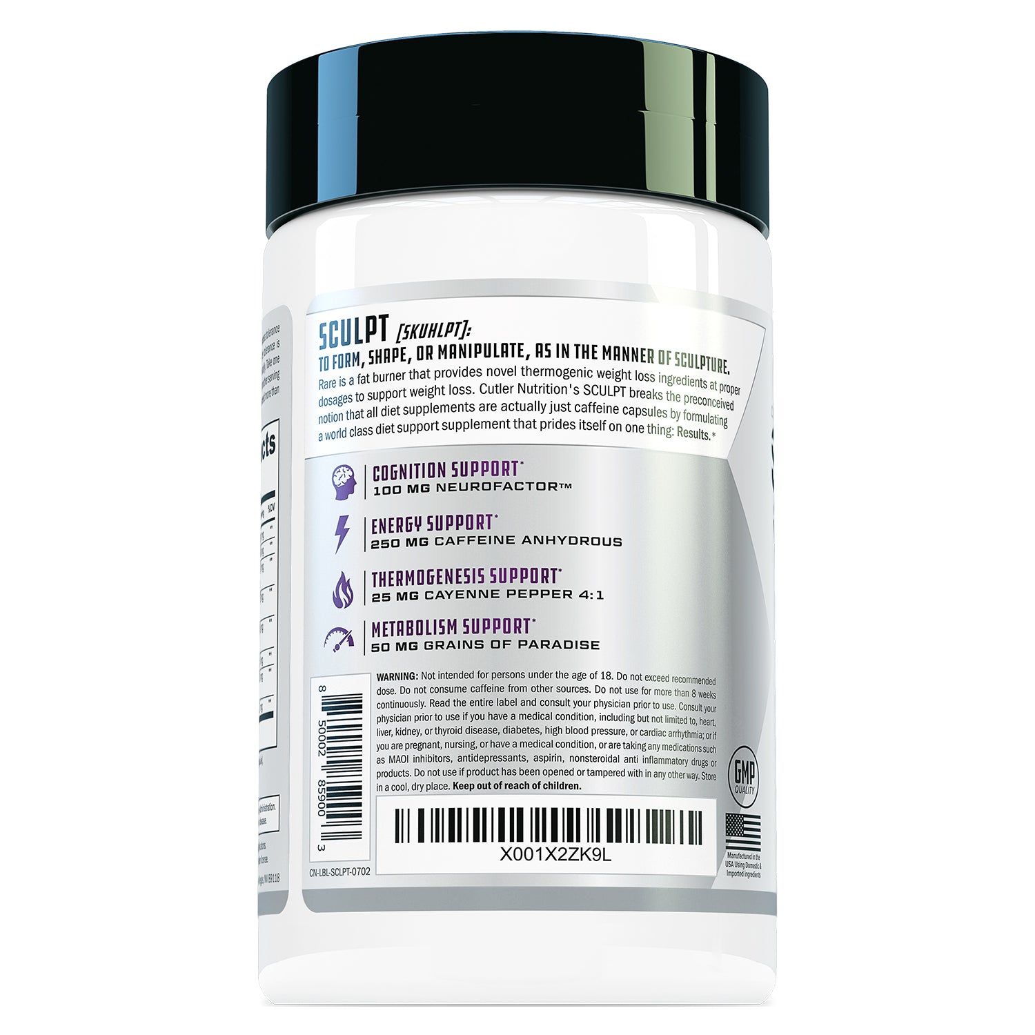 SCULPT | Jay Cutler Thermogenic Fat Burner Supplement for Weight Loss ...