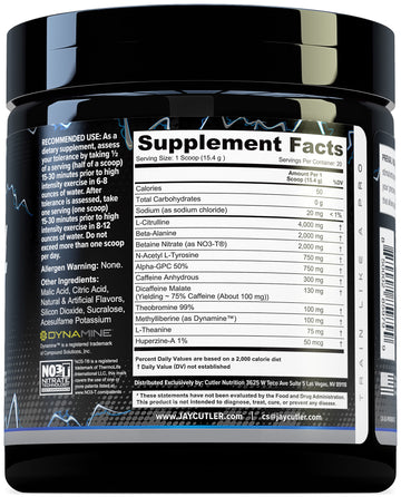 Updated Supplements – JayCutler.com